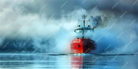 Premium Photo Impact Of Ship Noise On Marine Life And Environment In Oceans Concept Marine