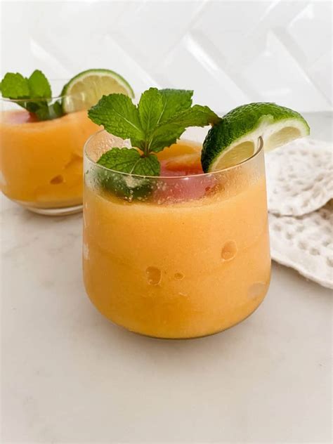 Frozen Peach Bellini Lovely Delites