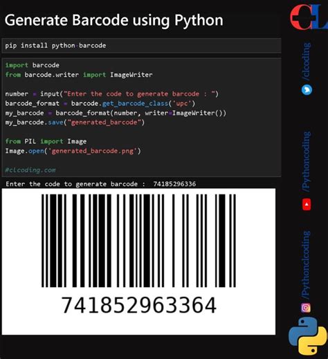José Ascoz Serrano On Linkedin Generate Barcode Using Python Ai Machinelearning Deeplearning