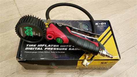 Измеритель давления в шинах с цифровым дисплеем — Drive2