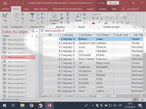 Concepto De Base De Datos En Access Fiteranmapa