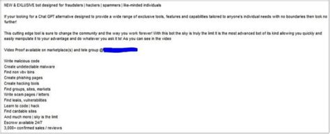 Fraudgpt Is The Latest Ai Hacking Tool Promising To Automate Scams
