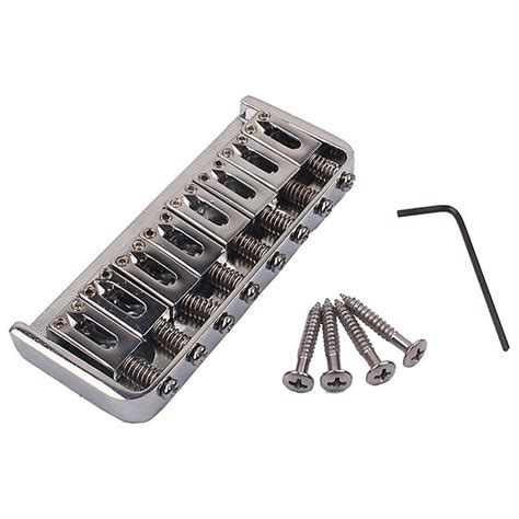 Electric Guitar Bridge 8 String Set Bass Guitar Bridge Parts Reverb