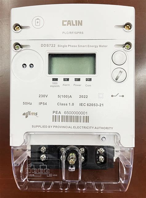 Smart Dlms Protocol Single Phase Electric Meter Plug In Modem