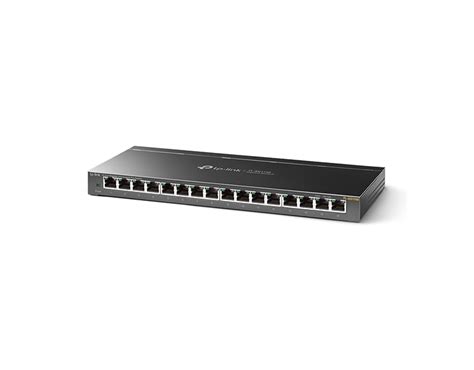 Switch: TP-LINK TL-SG116E V2.2 16-Port Gigabit Unmanaged Pro Switch