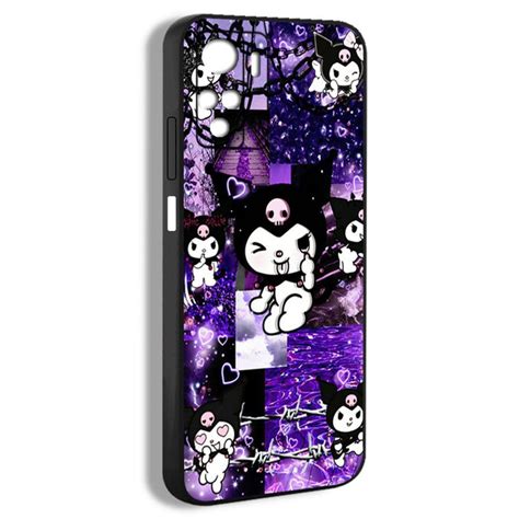 чехол для смартфона Подходит для Xiaomi Redmi Note 10s Куроми Пурпурный Эстетика Девочки Wka11