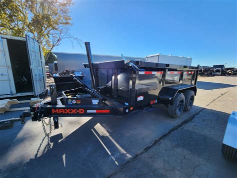 2024 Maxxd 7x12 Dtx Telescoping Dump Trailer Wasatch Trailer Sales
