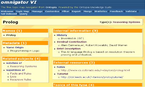 Figure 1 From Using Topic Maps For Web Based Education Semantic Scholar