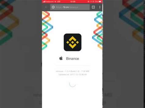 How To Install The Binance IOS App On Your IPhone YouTube