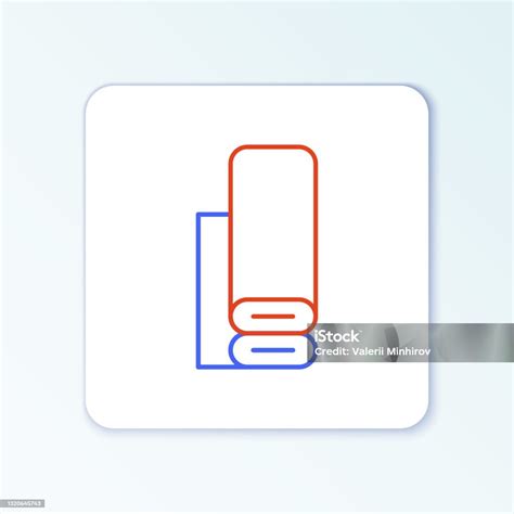 흰색 배경에 고립 된 라인 인도 섬유 직물 아이콘 롤 매트 양탄자 천 카펫 또는 종이 롤 아이콘 다채로운 개요 개념 벡터 0명에 대한 스톡 벡터 아트 및 기타 이미지