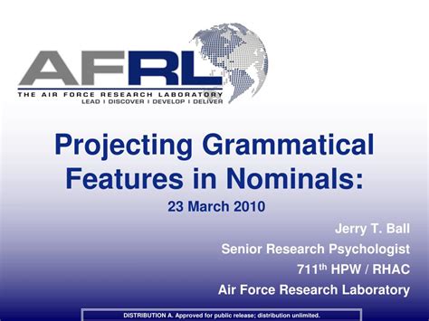 Ppt Projecting Grammatical Features In Nominals 23 March 2010 Powerpoint Presentation Id