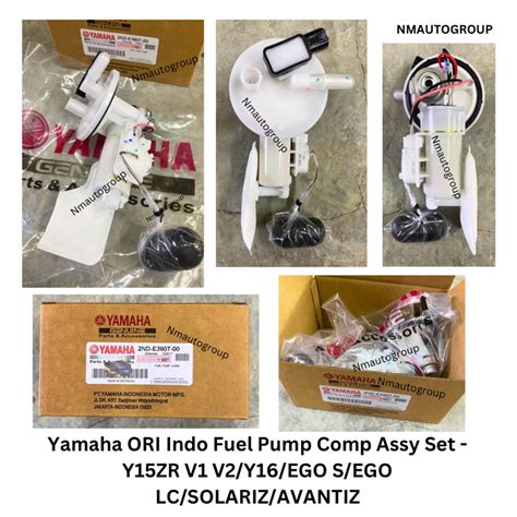 Yamaha Ori Indo Fuel Pump Comp Assy Pump Minyak Y15 V1 V2 Y16 Ego Lc Ego S Solariz Avantiz