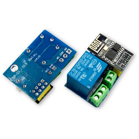 Mikrobot Relay Module With Esp 01s Esp8266