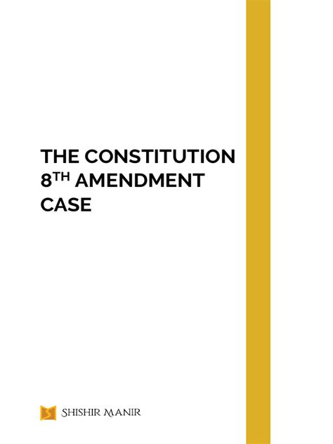 8th Amendment Case Pdf