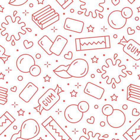 Pink Bubble Gum Bubble Illustrations Royalty Free Vector Graphics