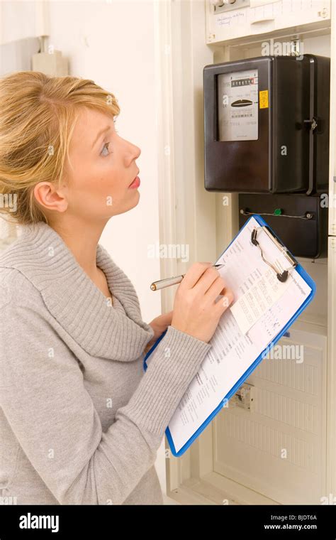 Meter Reading Stock Photos Meter Reading Stock Images Alamy