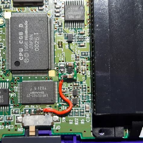 Game Boy Color Linear Regulator Replacement