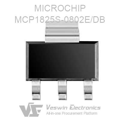 MCP1825S 0802E DB MICROCHIP Linear Regulators Veswin Electronics