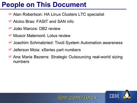 High Availability Linux Clusters Ppt Free Download