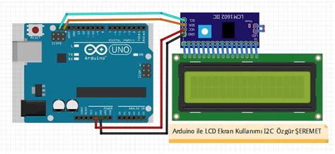 Arduino ile LCD Ekran Kullanımı I C Uygulaması Özgür ŞEREMET