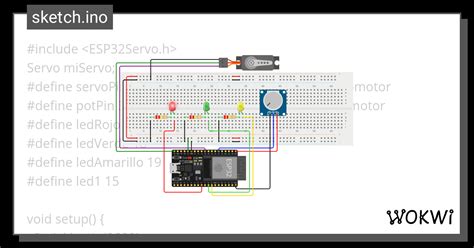 L7 E4 Wokwi Esp32 Stm32 Arduino Simulator