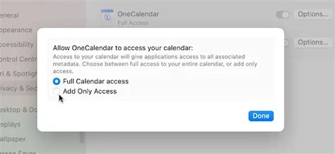 Limit Access To Calendar With New Macos Sonoma Permissions Rawinfopages