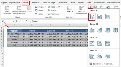 Como Criar Gráficos De Forma Rápida Ninja Do Excel