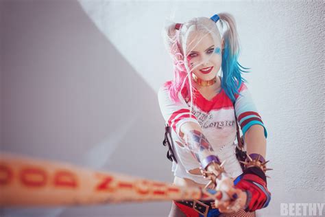 Harley Quinn Cosplay Hd Wallpaperhd Movies Wallpapers4k Wallpapers