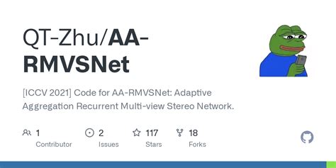 Github Qt Zhuaa Rmvsnet Iccv 2021 Code For Aa Rmvsnet Adaptive Aggregation Recurrent
