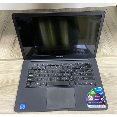NOTEBOOK POSITIVO MOTION Q232A SSD32GB 4GB ATOM X5 Z8350 PRETO C GARANTIA Shopee Brasil