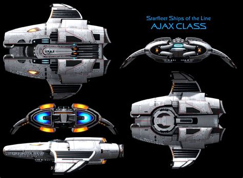 Ajax Class Starship High Resolution By Enethrin On Deviantart