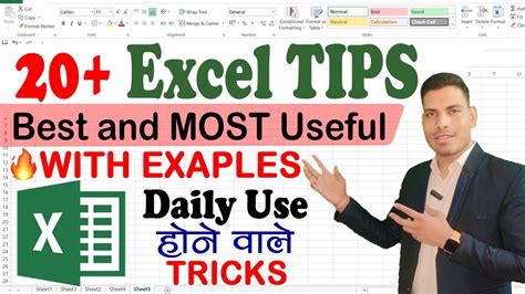 top 20 excel tips and tricks in just 23 minutes ultimate excel tips