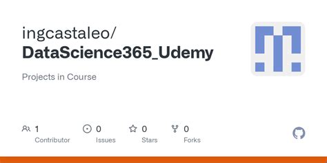 Github Ingcastaleodatascience365udemy Projects In Course
