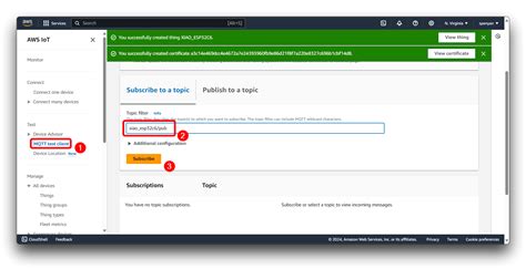 Empowering Ai With Aws Iot Core For The Xiao Esp32c6 Seeed Studio Wiki