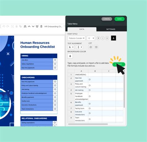 Free Online Table Chart Maker And Templates Venngage