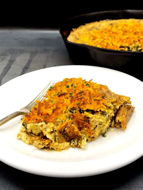 Vegan Low Carb Breakfast Casserole