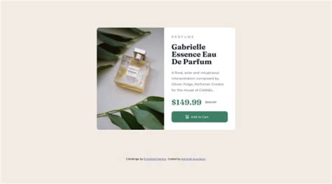 Frontend Mentor Product Preview Card Component Main Css Flexbox