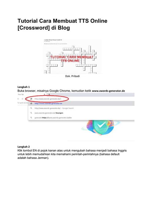 Cara Membuat Tts Pdf