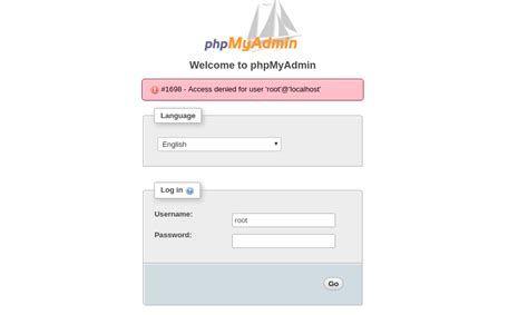 1698 Access Denied For User Rootlocalhost Mariadb Coremymages