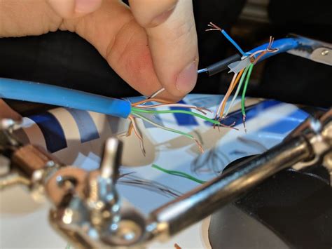How To Repair A Cut Cat5e Ethernet Cable 13 Steps With Pictures