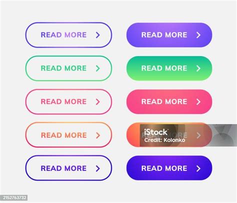 Read More Button Vector Web Action Icon Read More Link Banner Submit