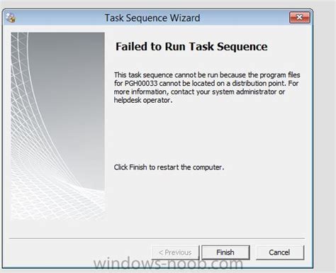 Build And Capture Ts Failed Deploying Operating Systems Windows