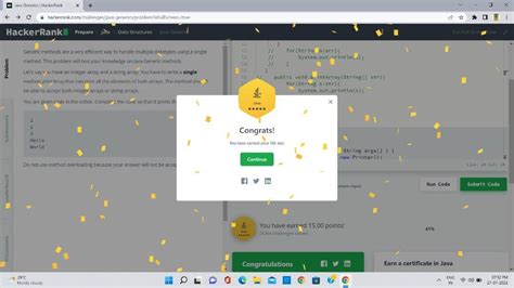 Tarun Koshti On Linkedin Sheryianscodingschool Java Hackerrank