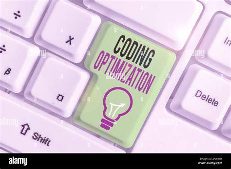 Text Sign Showing Coding Optimization Business Photo Text Method Of