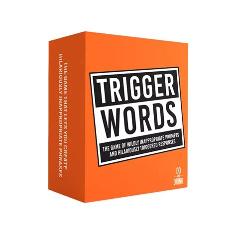 Trigger Words Game Spencers Trigger Words Game Spencers
