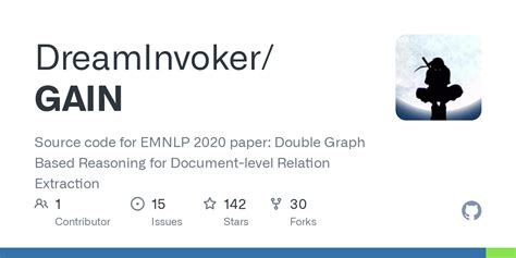Github Dreaminvoker Gain Source Code For Emnlp 2020 Paper Double