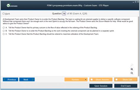 Scrum PSM I Exam Dumps PSM I Practice Test Questions PrepAway