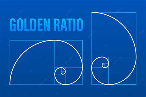 Golden Ration Curve Logo Fibonacci Template Download On Pngtree