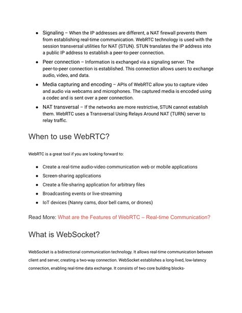 Ppt Webrtc Vs Websocket Exploring Real Time Communication 1 Powerpoint Presentation Id