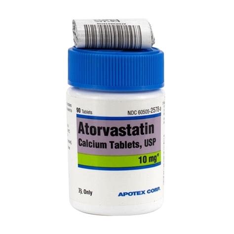 Atorvastatin Calcium 10mg 90 Tabletsbottle Mcguff